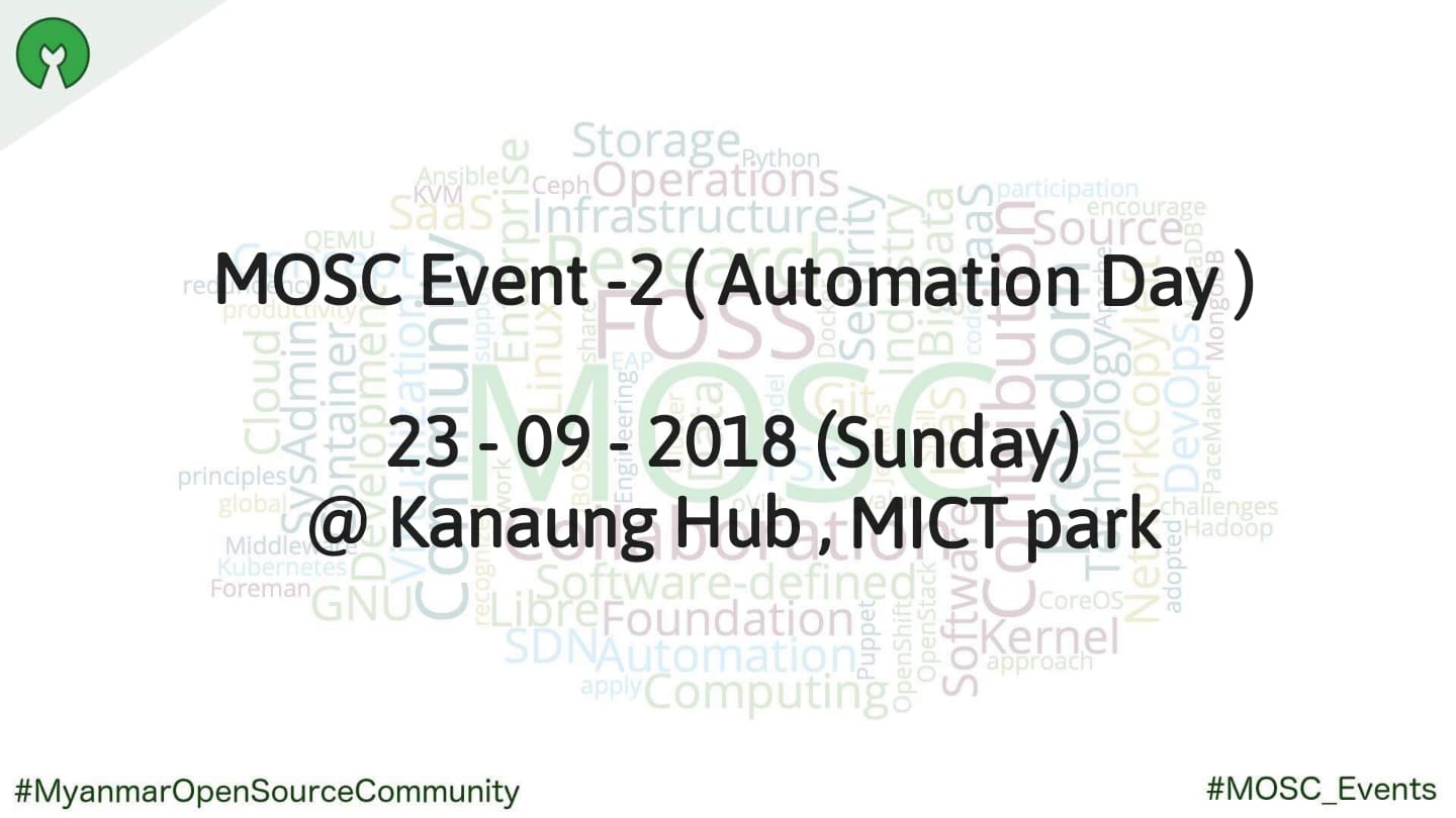 MOSC Second Event